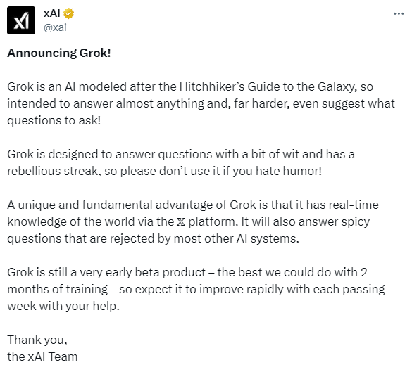 Grok AI: ¿Qué es y cómo usar la IA de X lanzada por Elon Musk? - La Pancarta de Quintana Roo